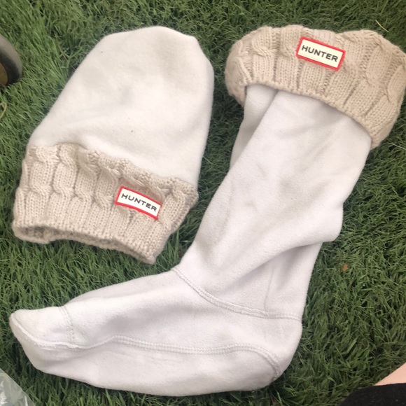 Hunter | Accessories | Hunter Stitch Boot Sock For Tall Grey | Poshmark